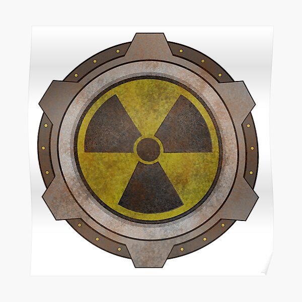 Póster «Símbolo radiactivo de Fallout - Vault Shelter Geek Gamer» de ...