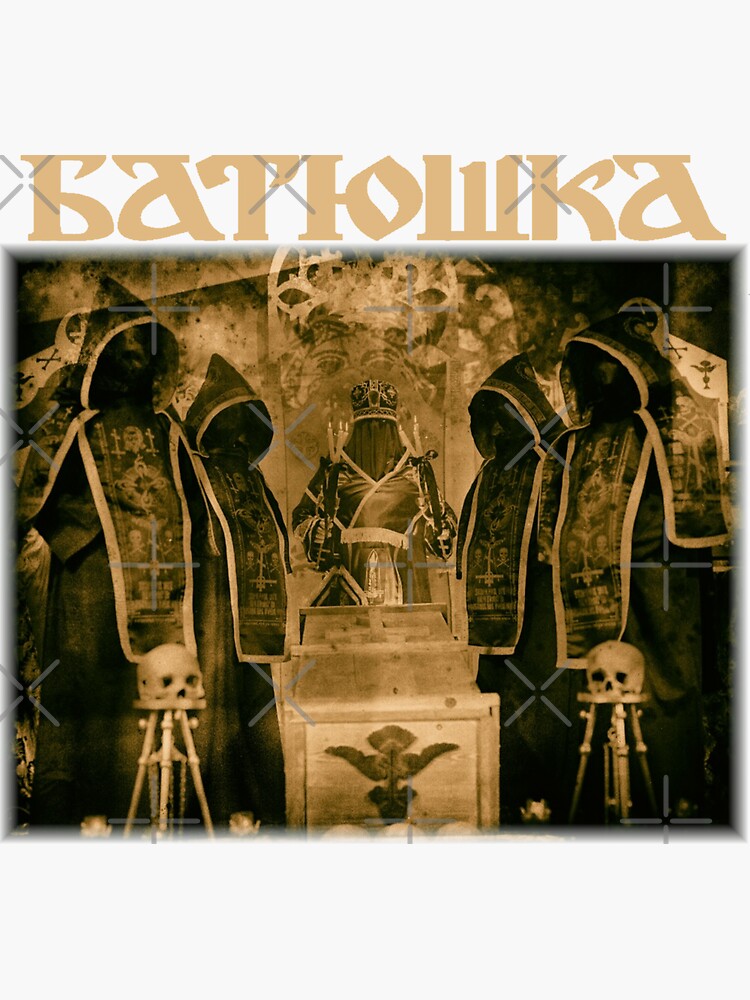 "Batushka Litourgiya Ceremony" Sticker for Sale by alice-vam | Redbubble