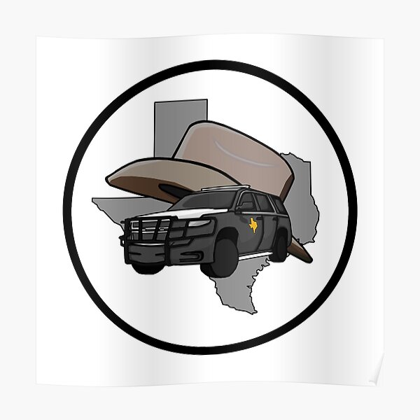 "Texas State Trooper (Texas)" Poster for Sale by KaeDaeDesigns | Redbubble