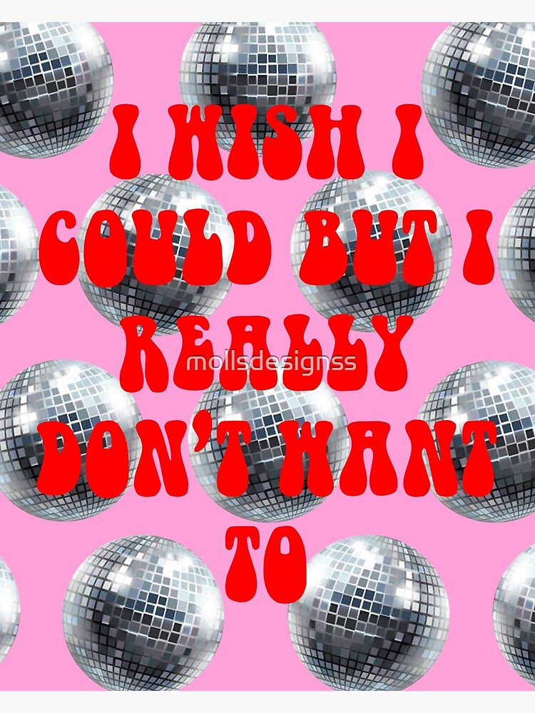 "preppy disco balls" Poster for Sale by mollsdesignss | Redbubble