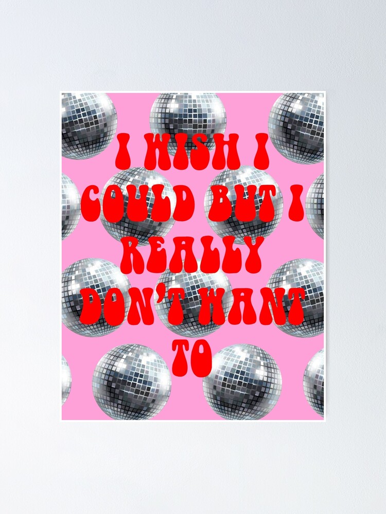 "preppy disco balls" Poster for Sale by mollsdesignss | Redbubble