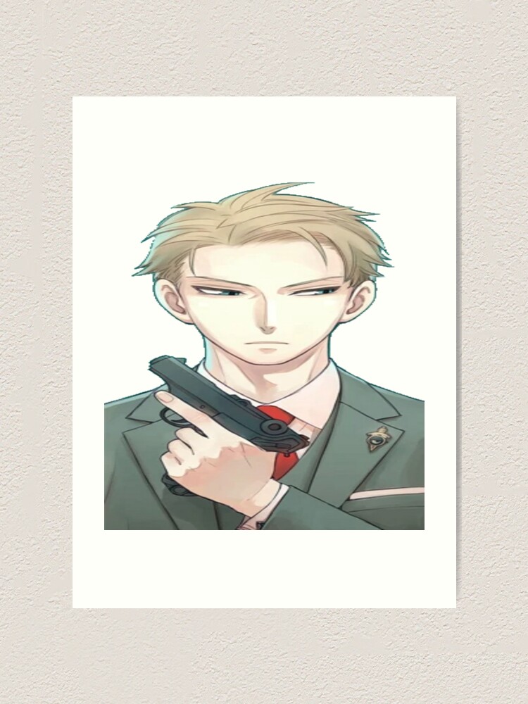 "Loid from spy x family" Art Print for Sale by yazankh6 | Redbubble