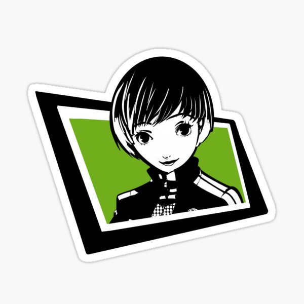 "Persona 4 Messenger Icon Chie" Sticker for Sale by LdotLartstuffs ...