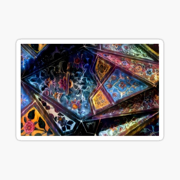"Dimensions" Sticker by marcusgr | Redbubble