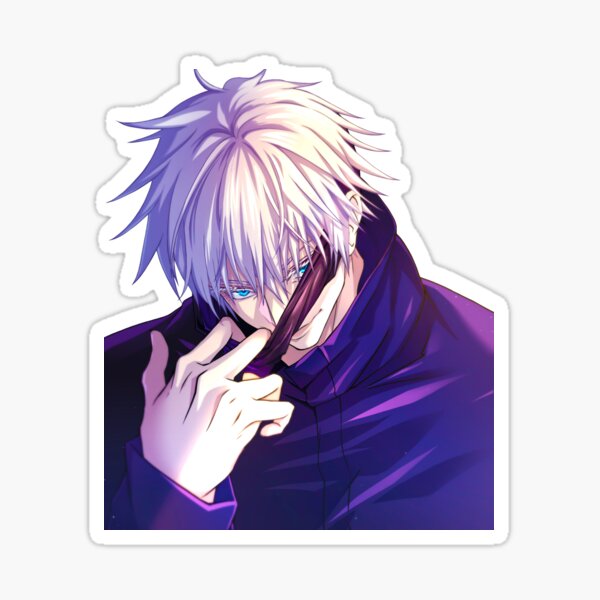 "Gojo Satoru" Sticker by Piece-One | Redbubble