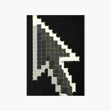 "pixel-mice " Art Board Print by RandallSt73785 | Redbubble