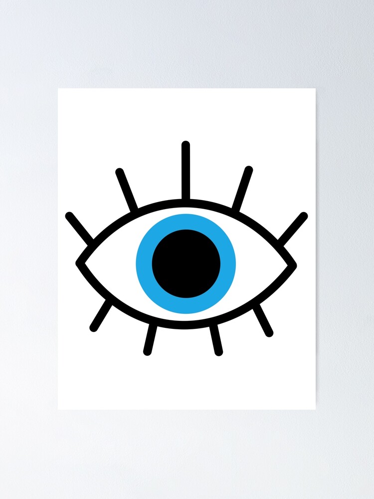 "preppy eye" Poster for Sale by mollsdesignss | Redbubble