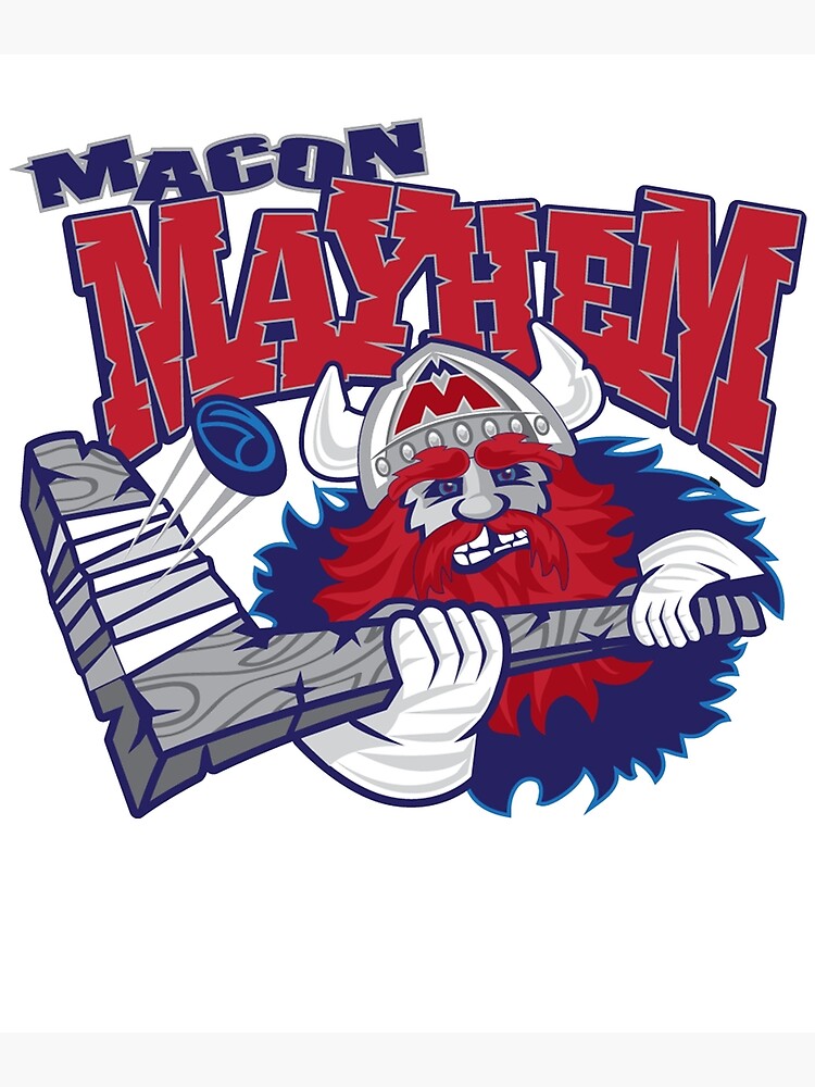 "Macon-Mayhem-Premium" Poster for Sale by DOREENALEXANDER | Redbubble