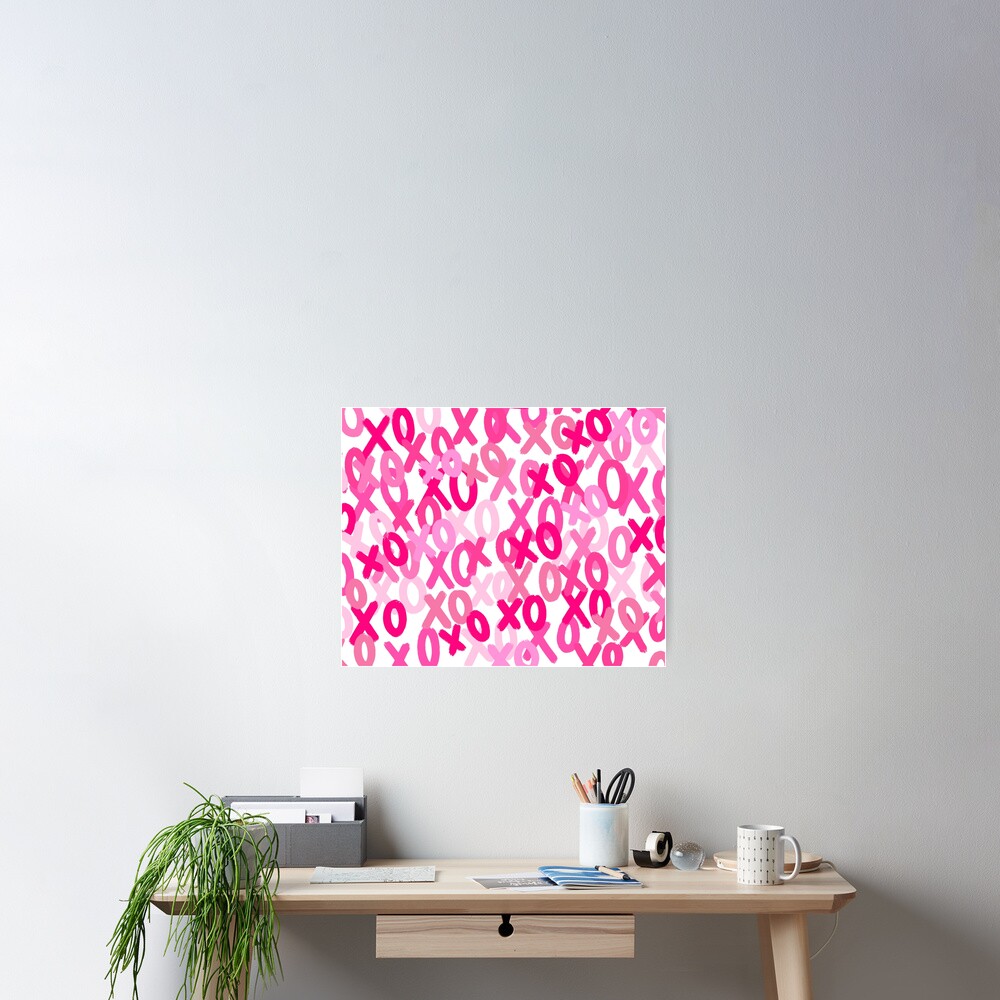 "Preppy xoxo" Poster for Sale by mollsdesignss | Redbubble