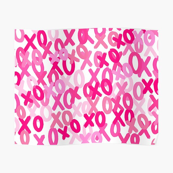 "Preppy xoxo" Poster for Sale by mollsdesignss | Redbubble