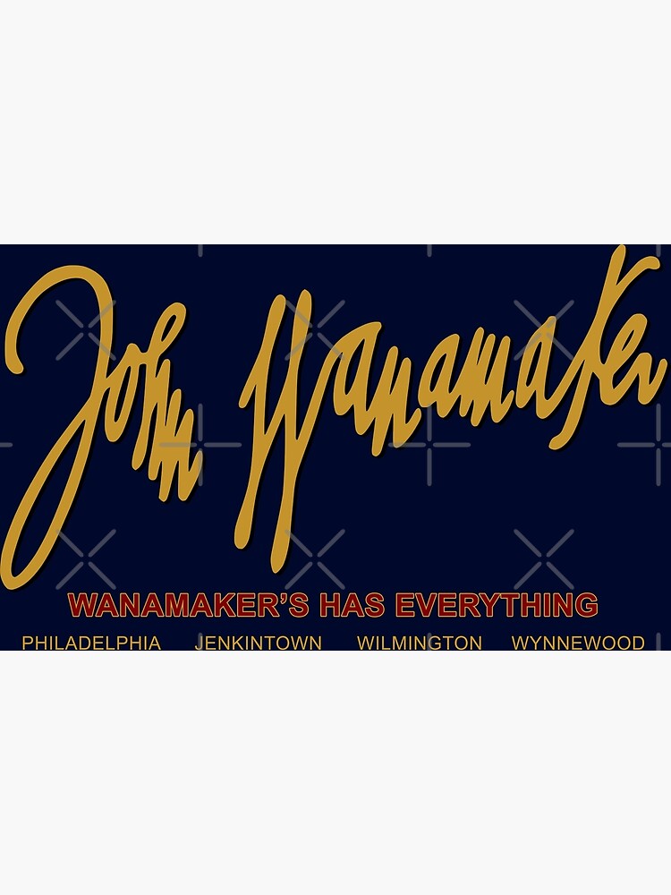 "John Wanamaker Department Store" Poster by TeeArcade84 | Redbubble