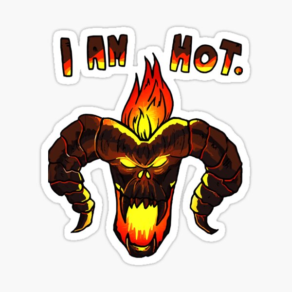 "Hot Balrog Funny Gifts Boy Girl" Sticker for Sale by Ramirez63026 ...