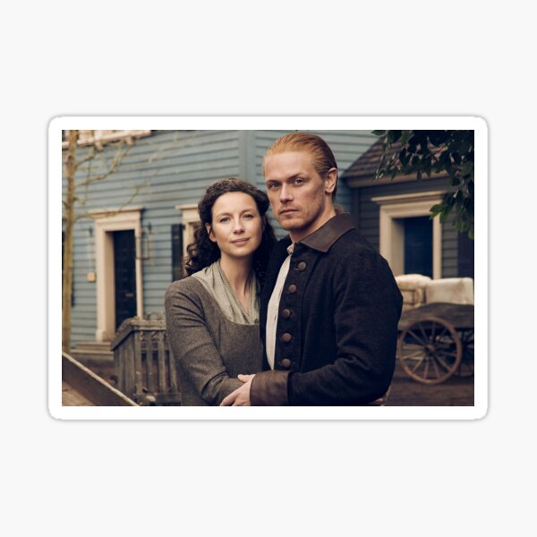 "sam heughan outlander" Sticker by lauriemoons | Redbubble