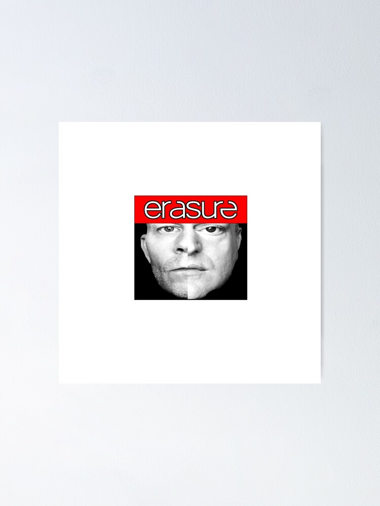 "Erasure" Poster by gorgeouspot | Redbubble