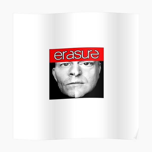 "Erasure" Poster by gorgeouspot | Redbubble