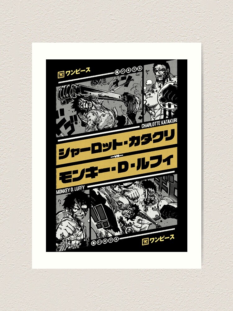 "Luffy the Pirate vs. Commander Katakuri - One Piece Versus Design V1 ...