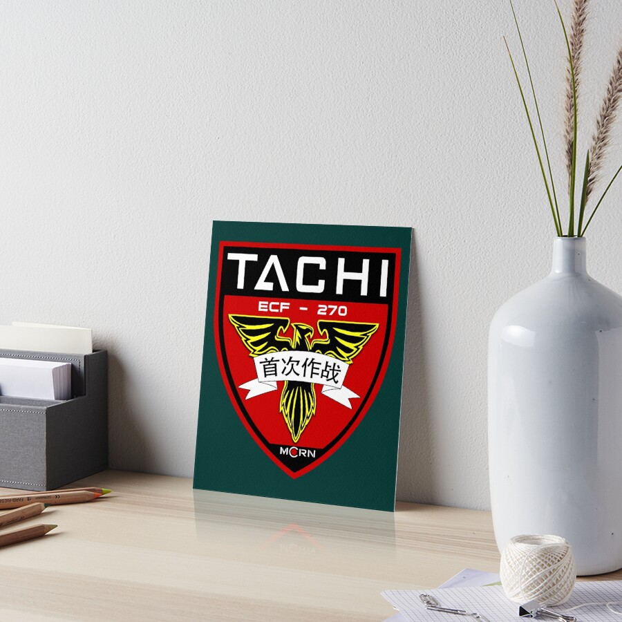 "Tachi’s space suit the expanse logo Tachi ecf 270 logo " Art Board ...