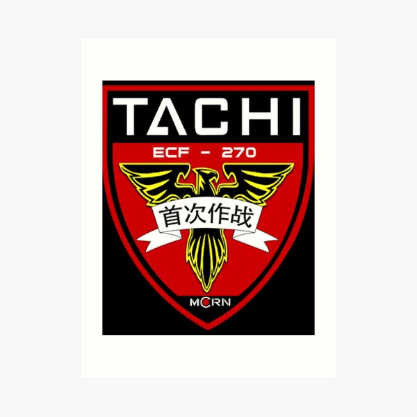 "Tachi’s space suit the expanse logo Tachi ecf 270 logo " Art Print for ...