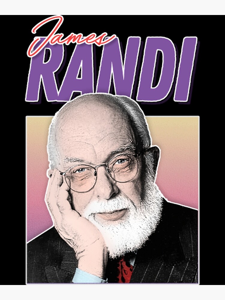 "James Randi" Poster for Sale by AnthonyConan | Redbubble