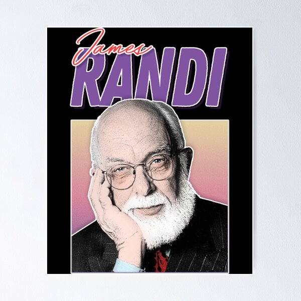 "James Randi" Poster for Sale by AnthonyConan | Redbubble