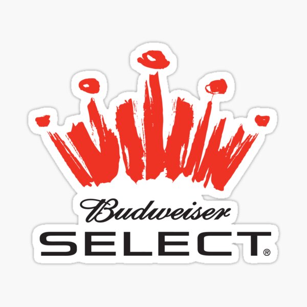 "Budweiser-Select" Sticker by makmmurcidk | Redbubble