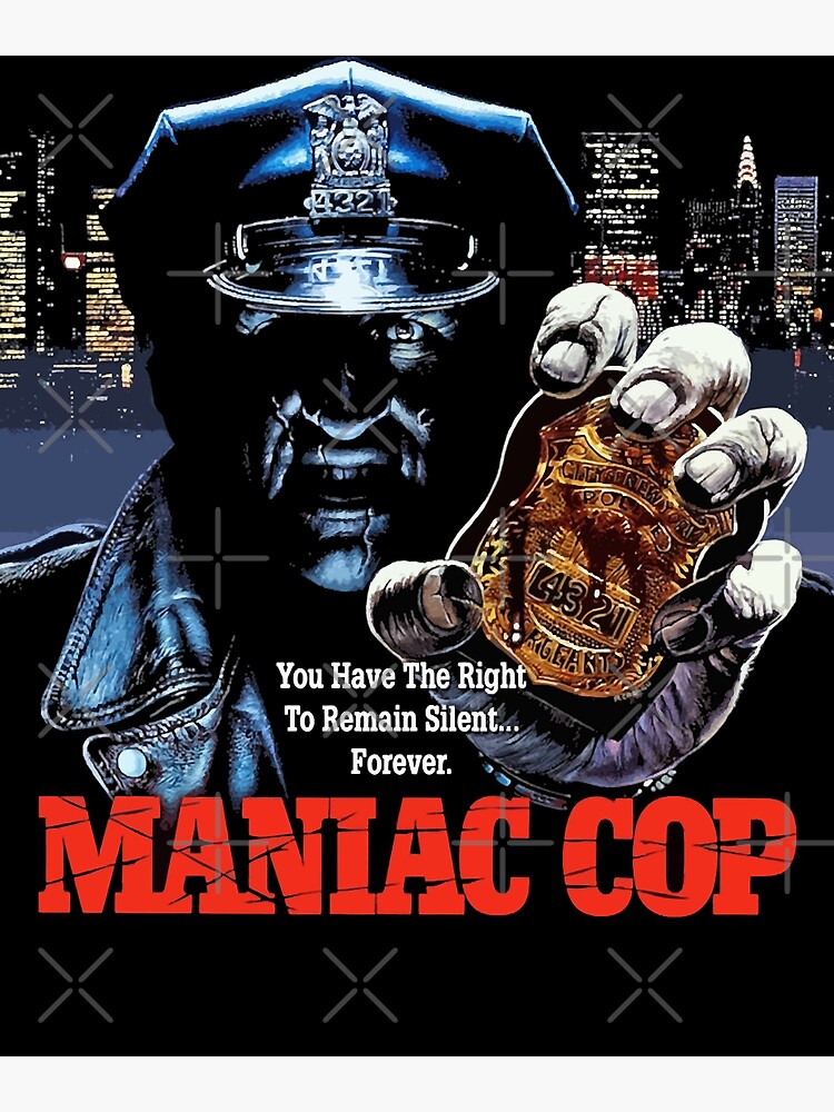 Póster «Gráfico para fans Buen recuerdo Policía maníaco Mis personas ...