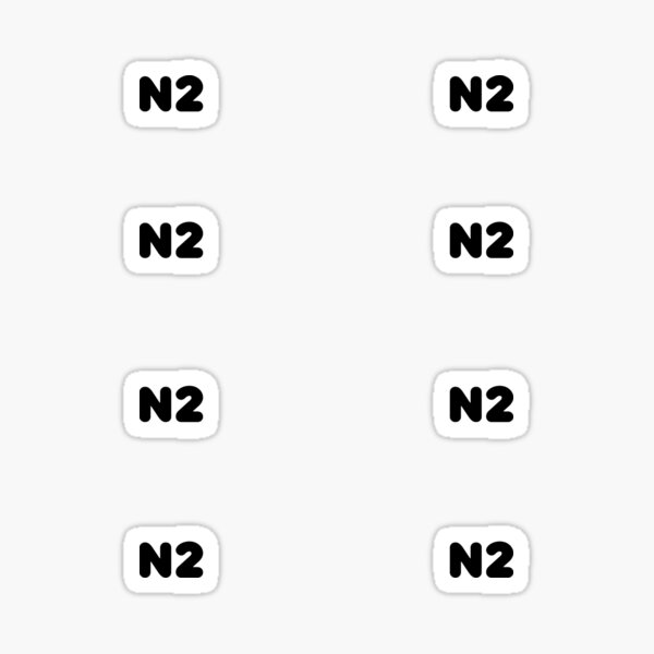 "N2 london,london places,stations,london boroughs" Sticker by ...