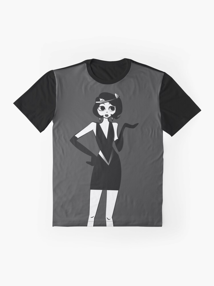 "1920s flapper" T-shirt for Sale by CinemaRoll | Redbubble | twenties ...