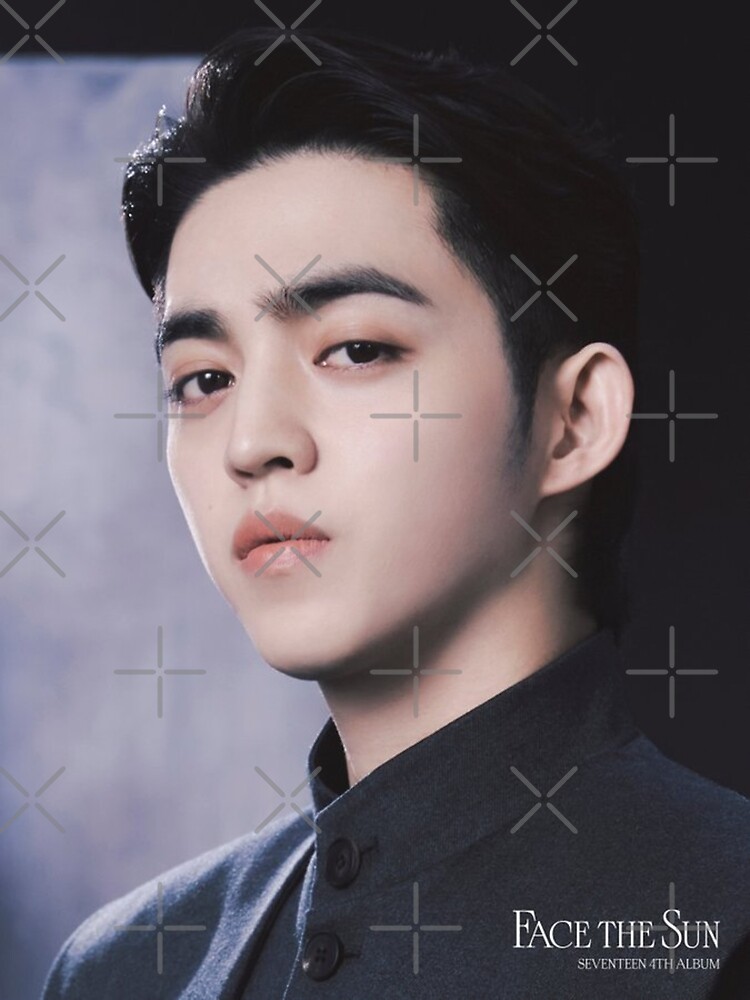 "Seventeen Scoups "Face the Sun"" Poster for Sale by HaloHaloShine ...