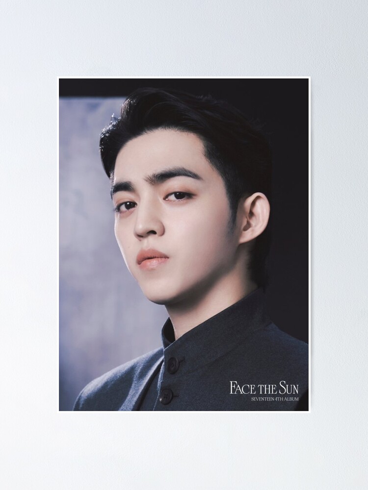 "Seventeen Scoups "Face the Sun"" Poster for Sale by HaloHaloShine ...