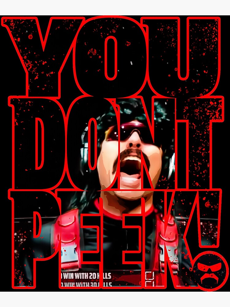 "Dr disrepsect gaming fan" Poster for Sale by Wondarela | Redbubble