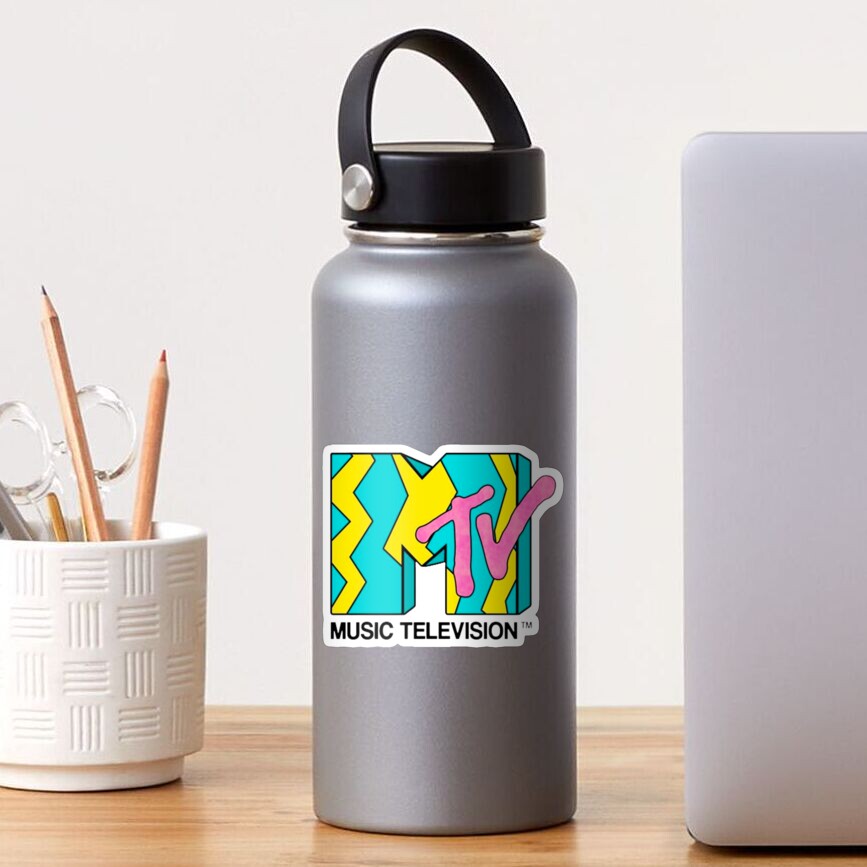 "90s Mtv aesthetic" Sticker by BeauBeauxox | Redbubble