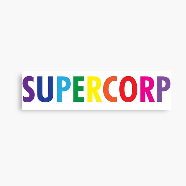 Supercorp Canvas Prints | Redbubble