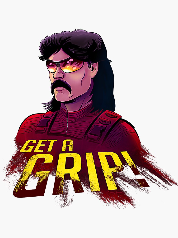 "Dr Disrespect Dr Disrespect fan" Sticker for Sale by Wondarela | Redbubble