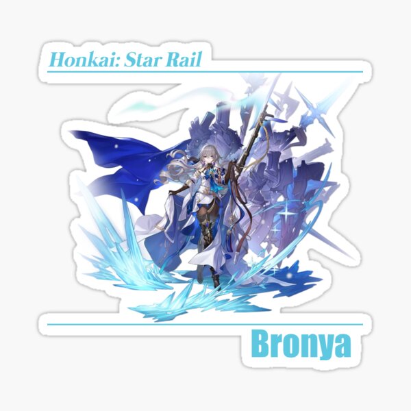 "Honkai Star Rail Bronya" Sticker by HerrscherOfArt | Redbubble