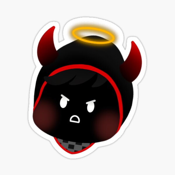 "Cute BadBoyHalo (3) Sticker - Copy" Sticker for Sale by Hilmaaswell ...