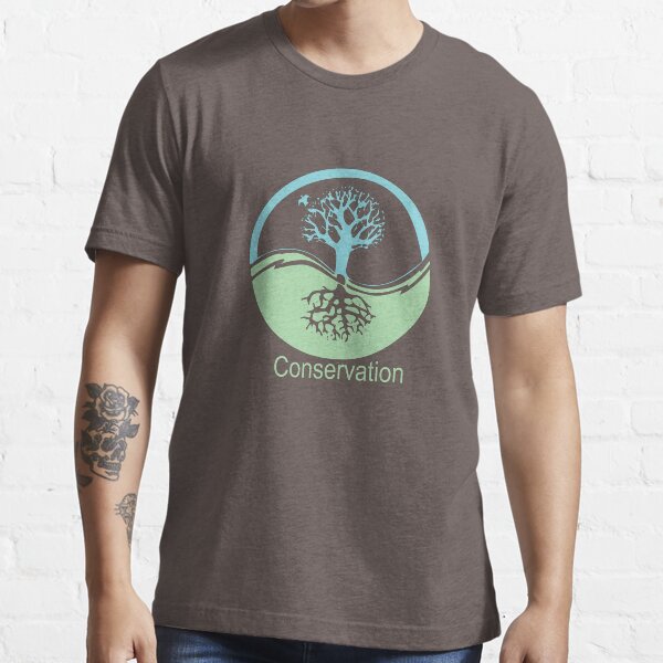 "Conservation Tree Symbol aqua green" T-shirt for Sale by photoforyou ...