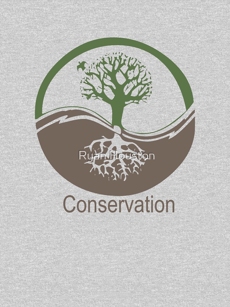 "Conservation Tree Symbol brown green" T-shirt for Sale by photoforyou ...