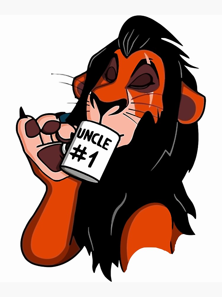 "Uncle 1 Scar " Poster for Sale by MannHaynes | Redbubble
