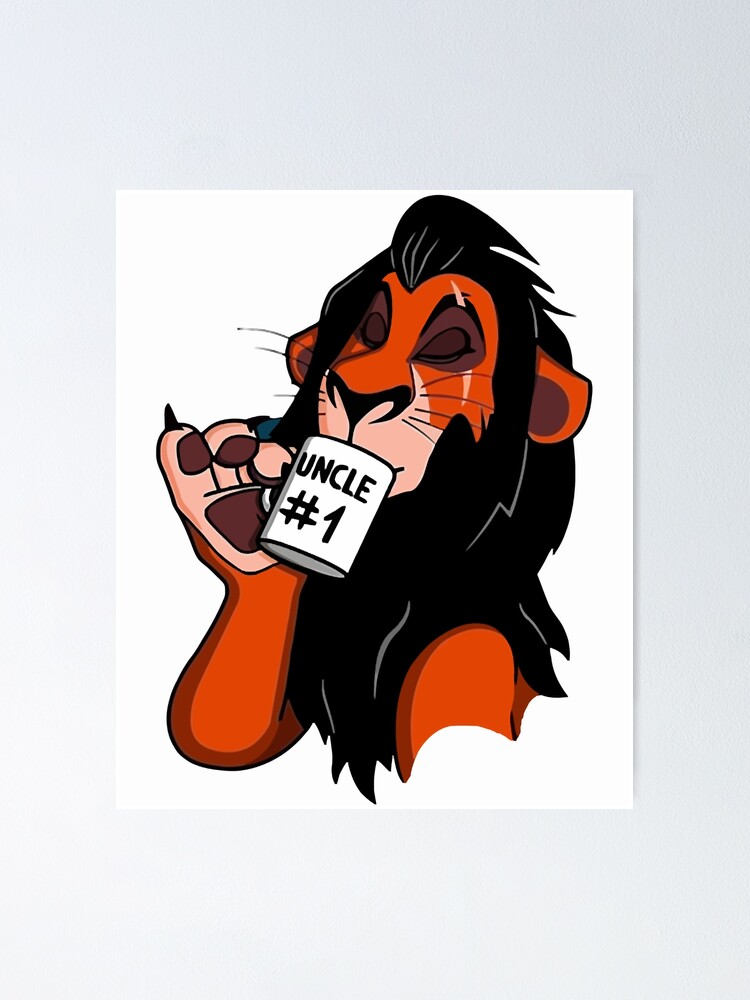 "Uncle 1 Scar " Poster for Sale by MannHaynes | Redbubble