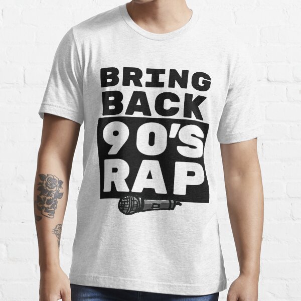 "Rap / Hip Hop Gift - 90s Rapper Lover Art - Rap Music with Microphone ...