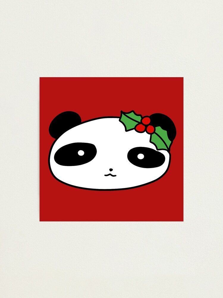 "Holly Panda Face" Photographic Print for Sale by SaradaBoru | Redbubble