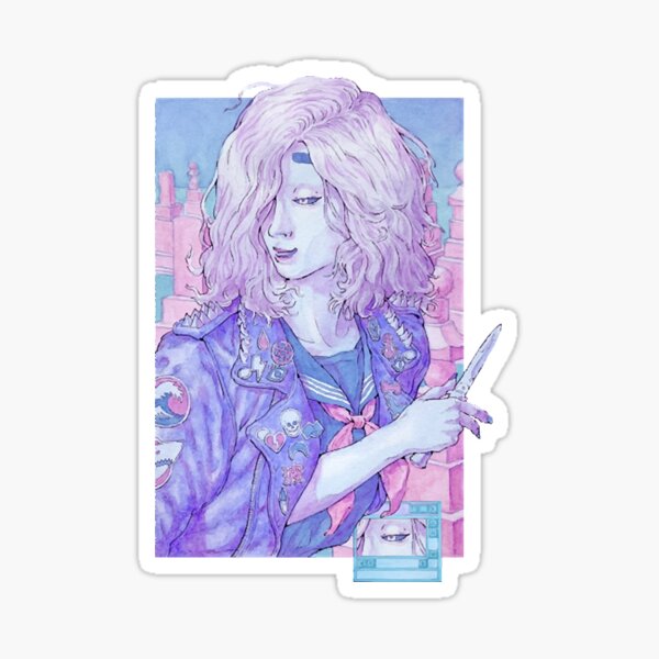 "noh face " Sticker by KimberlyW92199 | Redbubble