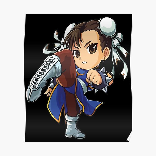 "Chun li " Poster for Sale by FandomShopID | Redbubble