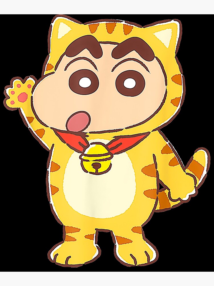 "Shin Chan Cat" Poster for Sale by Tyraeadows | Redbubble