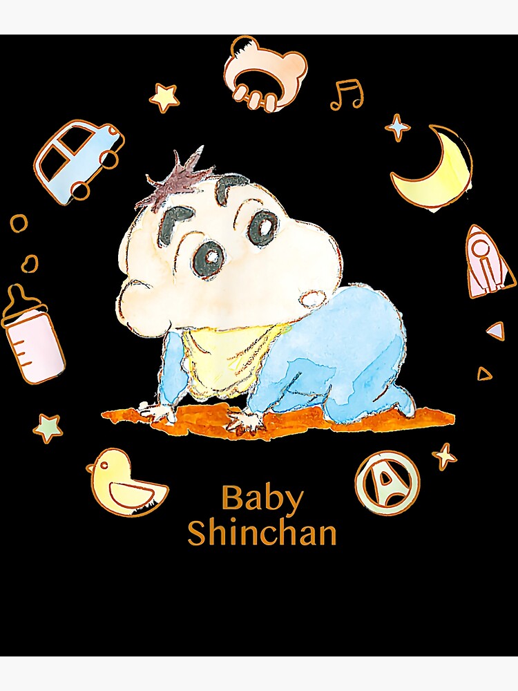 "Shin Chan baby" Poster for Sale by Tyraeadows | Redbubble