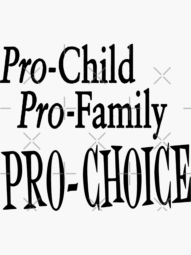 "Pro Choice Bumper" Sticker by davids350 | Redbubble