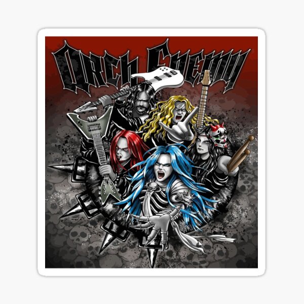 "arch of enemy" Sticker by LaurineRohan | Redbubble