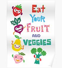 Eat Your Vegetables Posters | Redbubble