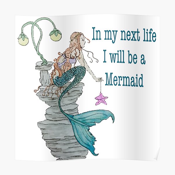 Mermaid Posters | Redbubble